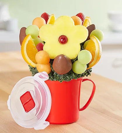 Cup of Cheer Fruit Arrangement – Sugar Mama's BakeShoppe