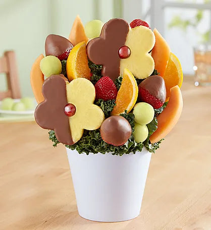 Delightful Daisy Treat Fruit Arrangement – Sugar Mama's BakeShoppe